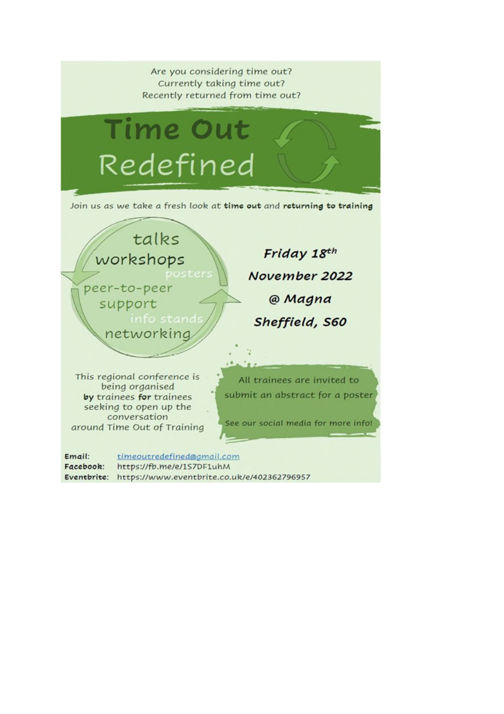 Supported Return to Training (SuppoRT) Resources Courses and Events ...